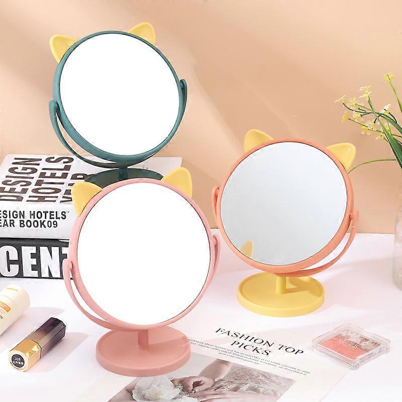 Desktop vanity mirror card, mirror female portable dormitory students ...