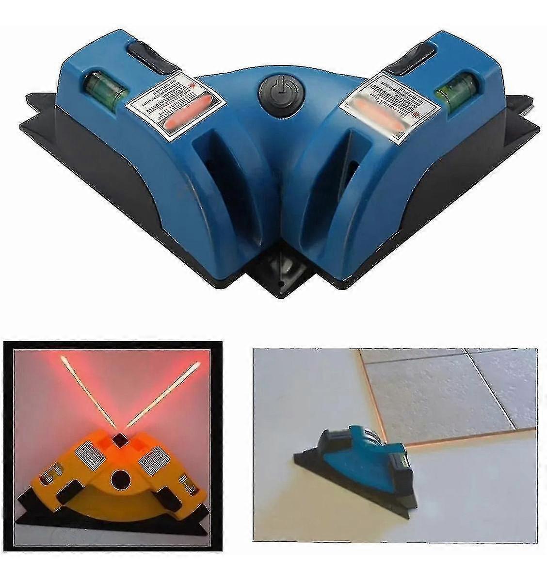 Nivel láser Ángulo recto 90 grados horizontal vertical, revestimiento ...