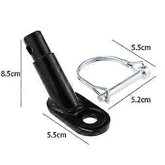 Bicycle Rear Racks Coupler Bike Rear Axle Trailer Hitch Mount Adapter ...