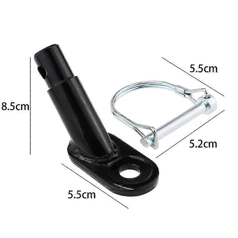 Bicycle Rear Racks Coupler Bike Rear Axle Trailer Hitch Mount Adapter ...