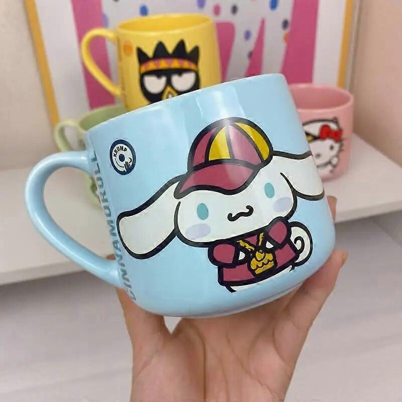 Sanrio Kawaii Hello Kitty Min Melodi Cinnamoroll Vattenkopp Keramisk ...