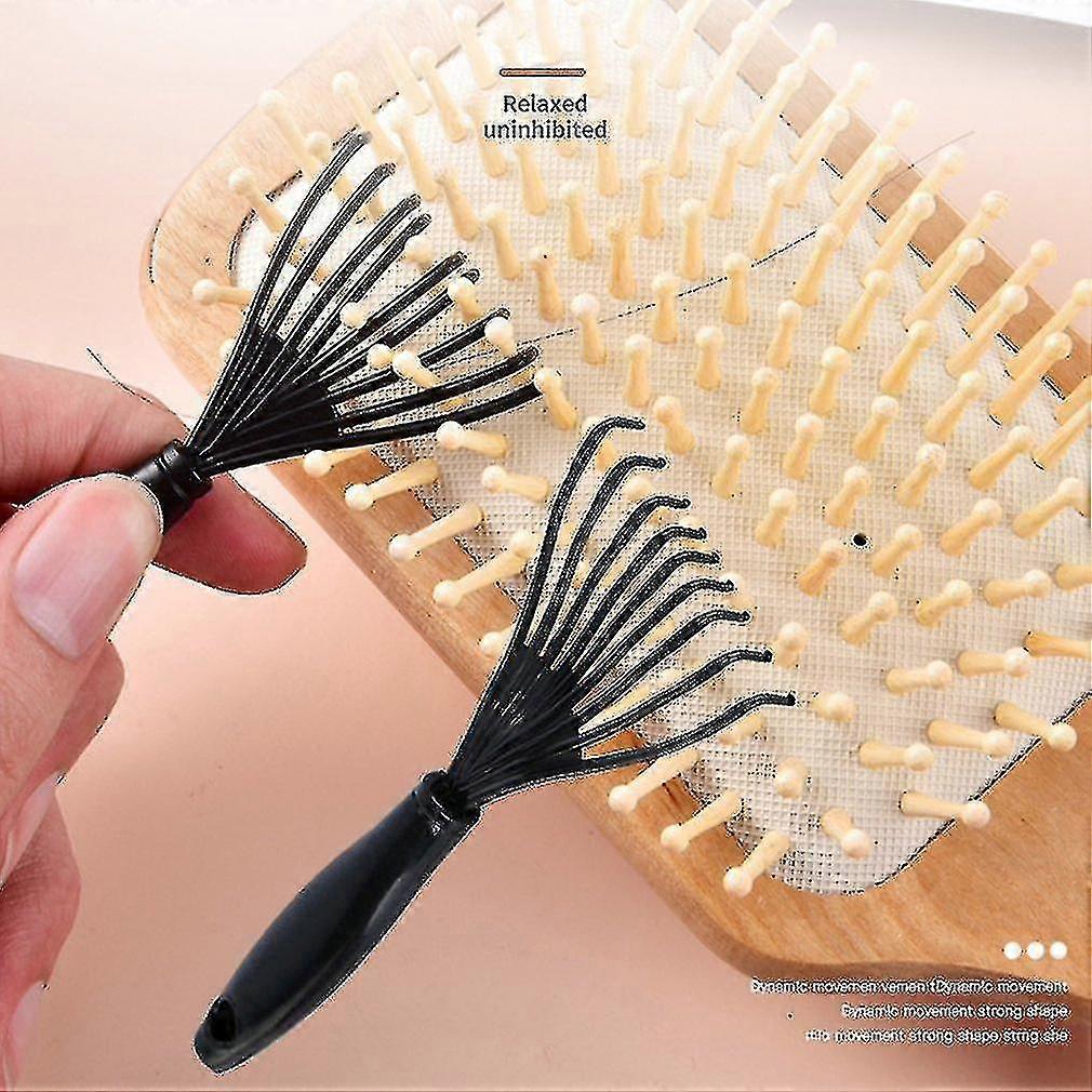 Comb Cleaner Pet Brush Rake Cleaning Claw Hair Hook Round Comb Teeth ...