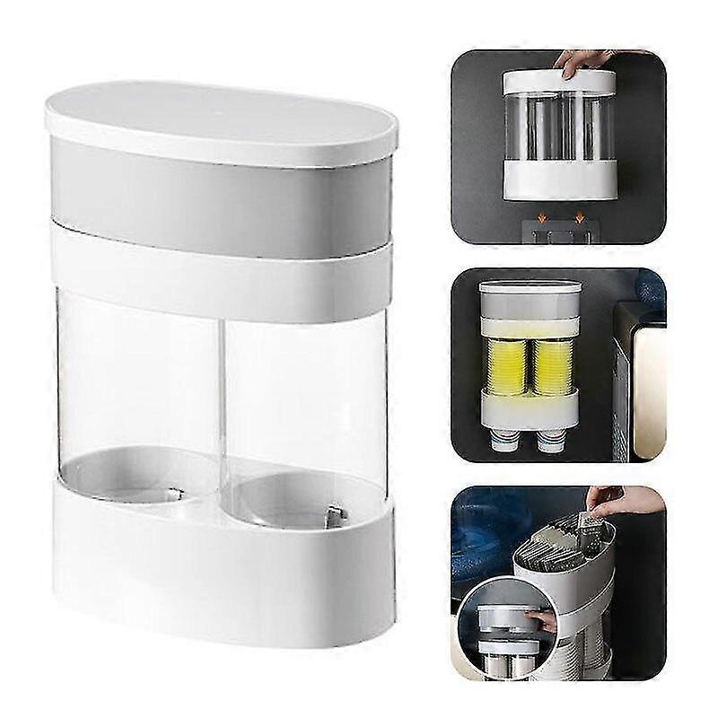 Wall Mounted Cup Holder Disposable Cup Dispenser Paper Cup Holder ...
