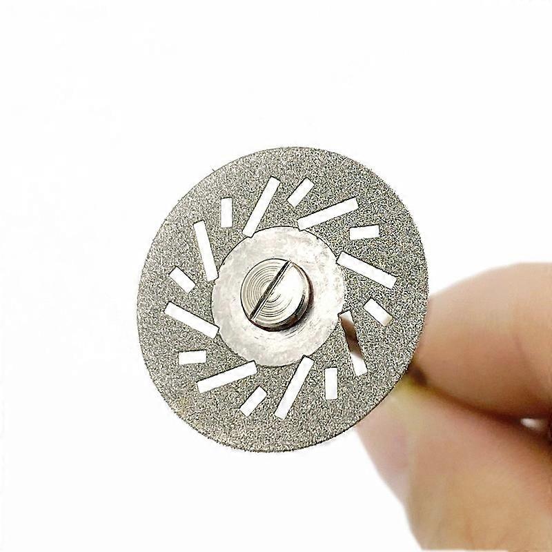 5pc/set Dental Ultra-thin Double Sided Sand Porcelain Diamond Cutting ...