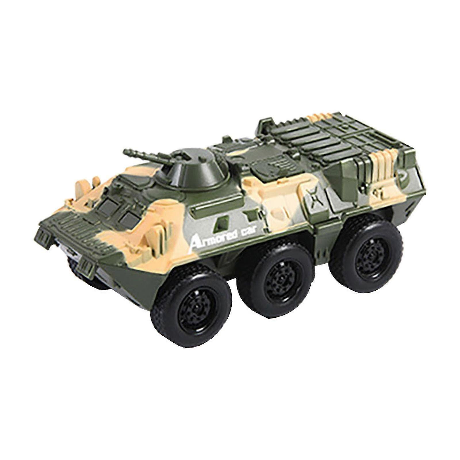 Diecast Military Vehicle Toy, 4-piece Military Toy , Equipped Military ...