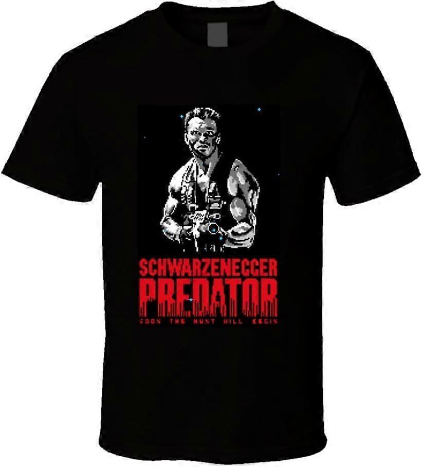 Arnold Schwarzenegger Predator Movie T Shirt,S-3XL,TTX15 | Fruugo UK