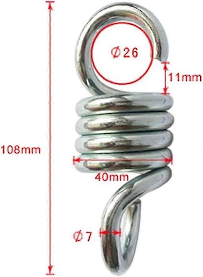 Hammock Spring, Hardened Galvanized Steel Extension Spring For Hanging ...