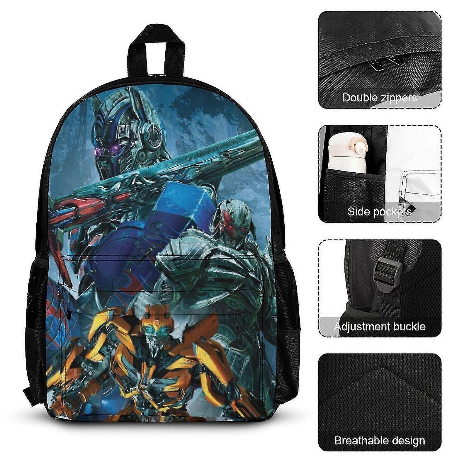 n958 Transformers 3Pcs Backpacks Sets with Lunch Bag And Pencil Case ...