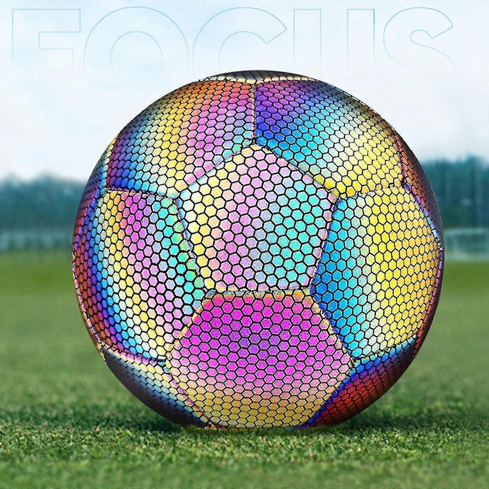 Glow-in-the-Dark Soccer Ball Size 4 & 5, Luminous Football for Night ...