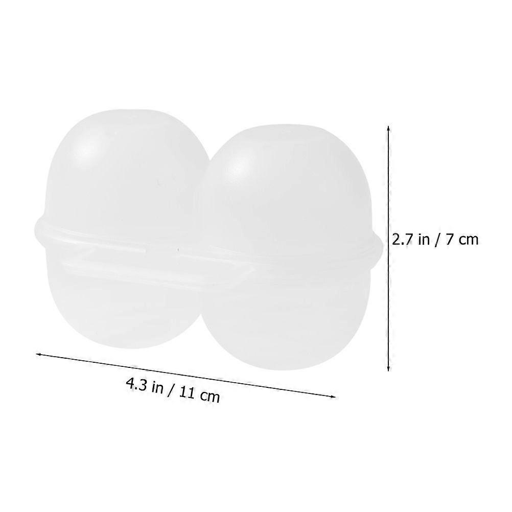 2pcs Outdoor Egg Boxes Portable Egg Holders Shockproof Egg Cases ...
