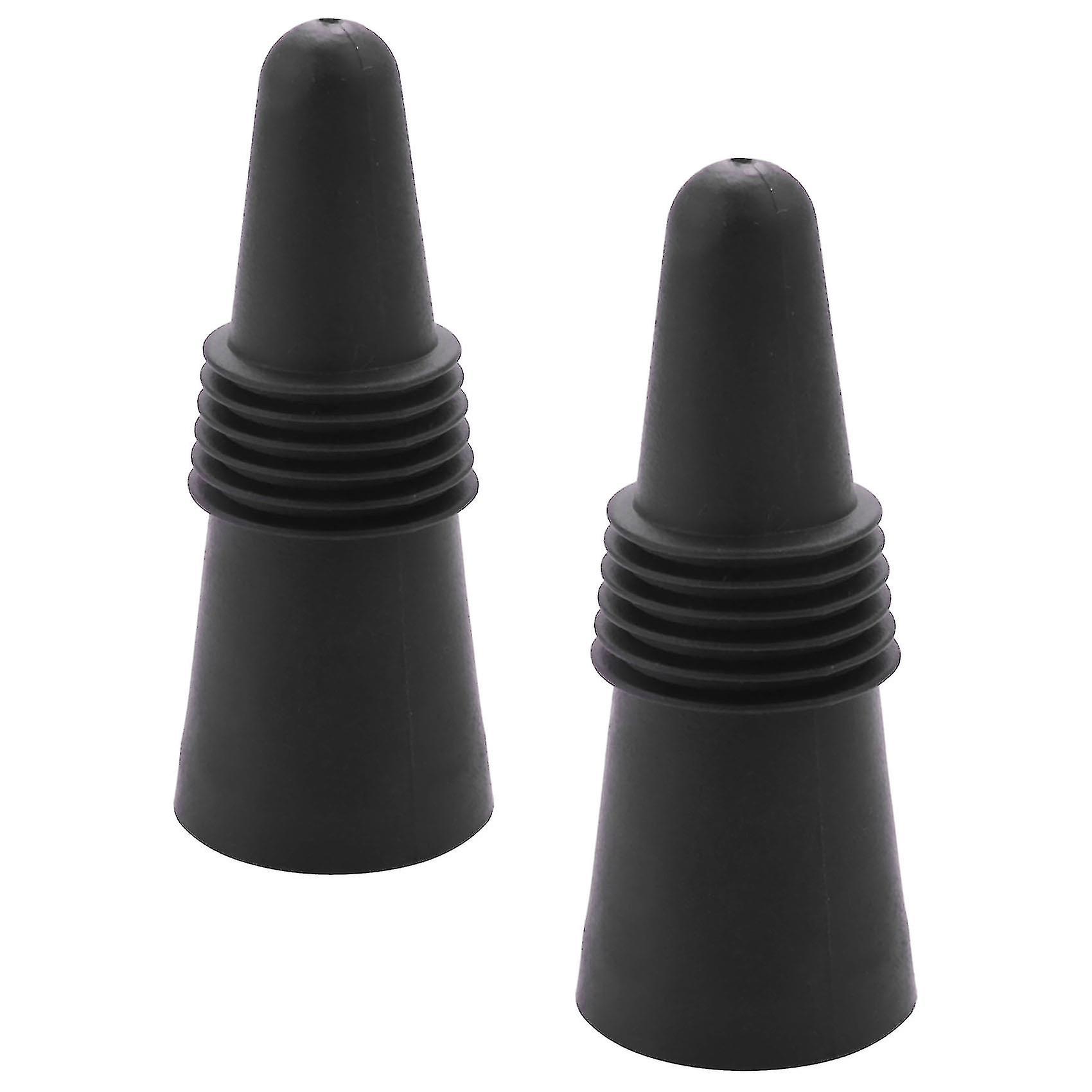 Wine Stoppers (set Of 5), Silicone Wine Bottle Stopper And Beverage ...