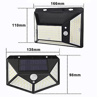 100/316 Led Super Bright Solar Light Outdoor Waterproof Dual Pir Motion ...