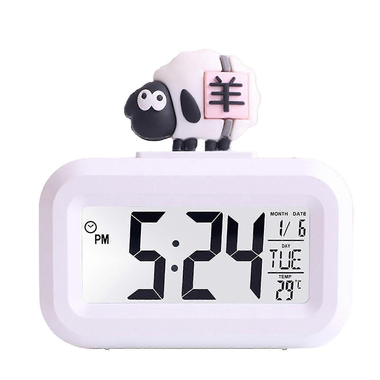 Cute Electronic Clock,Electronic Clock Cute Cartoon Bedside Cartoon ...
