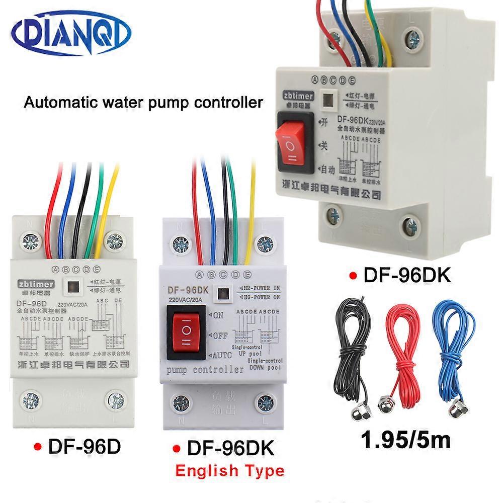 DF96A/B Automatic Water Level Controller Pump Controller DF96D DF-96DK Cistern Automatic Liquid ...