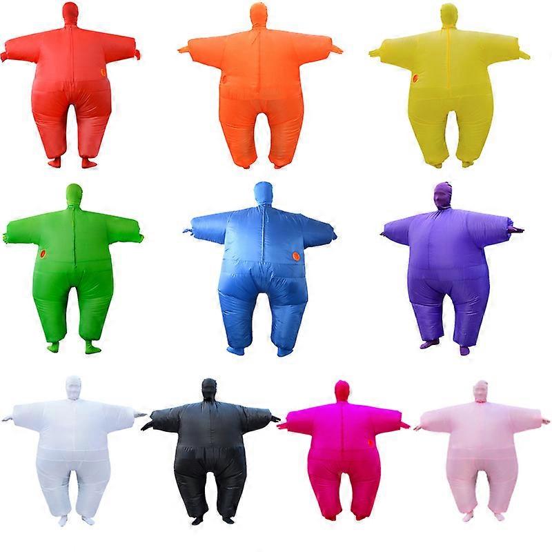 Halloween Costume Halloween Inflatable Full Body Suit Costume Multi ...