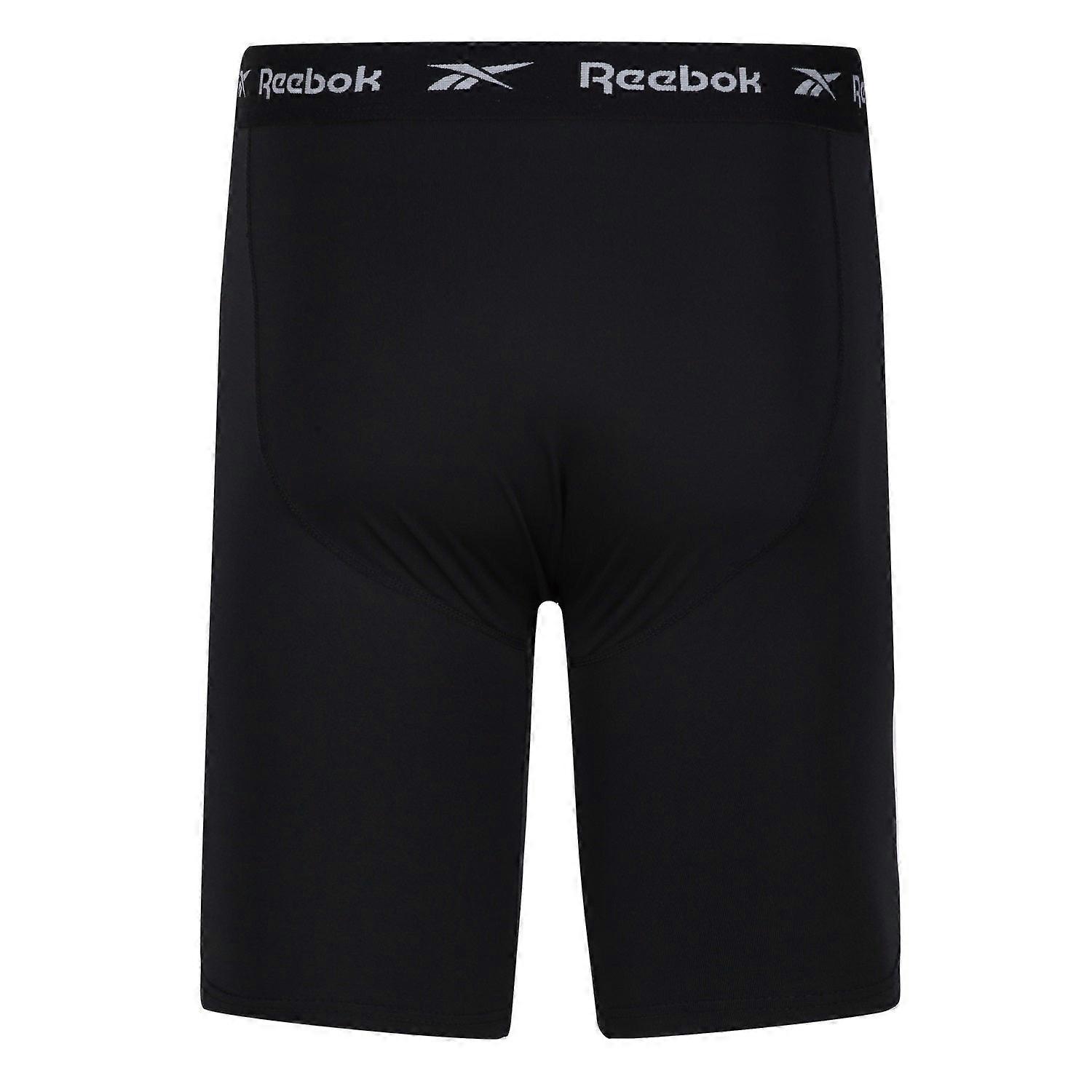 Reebok Hogan Mens Performance 3 Pack Medium Sports Trunks - Black/grey ...
