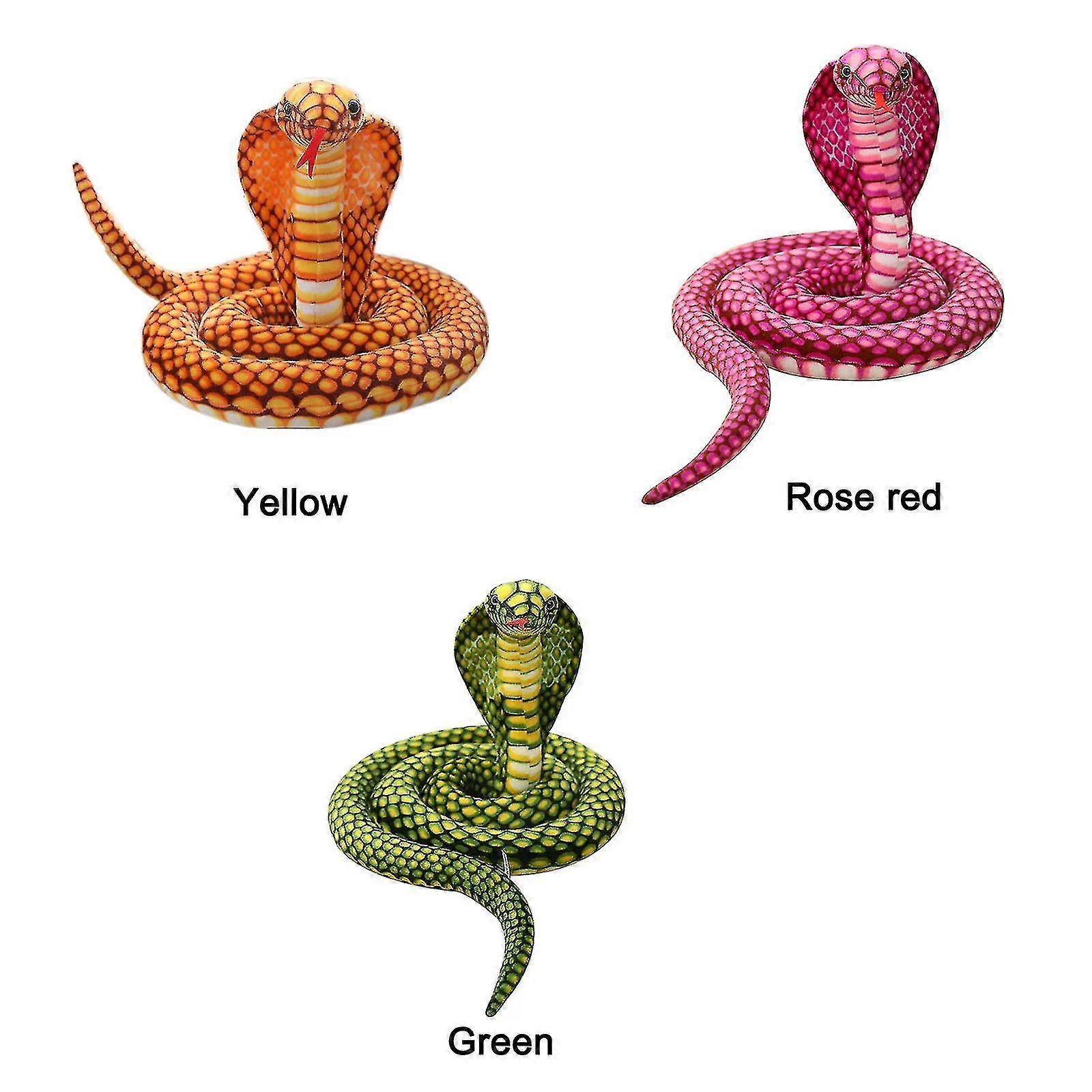 2.4m Realistic Rubber Fake Snake Garden Props Halloween Joke Prank ...