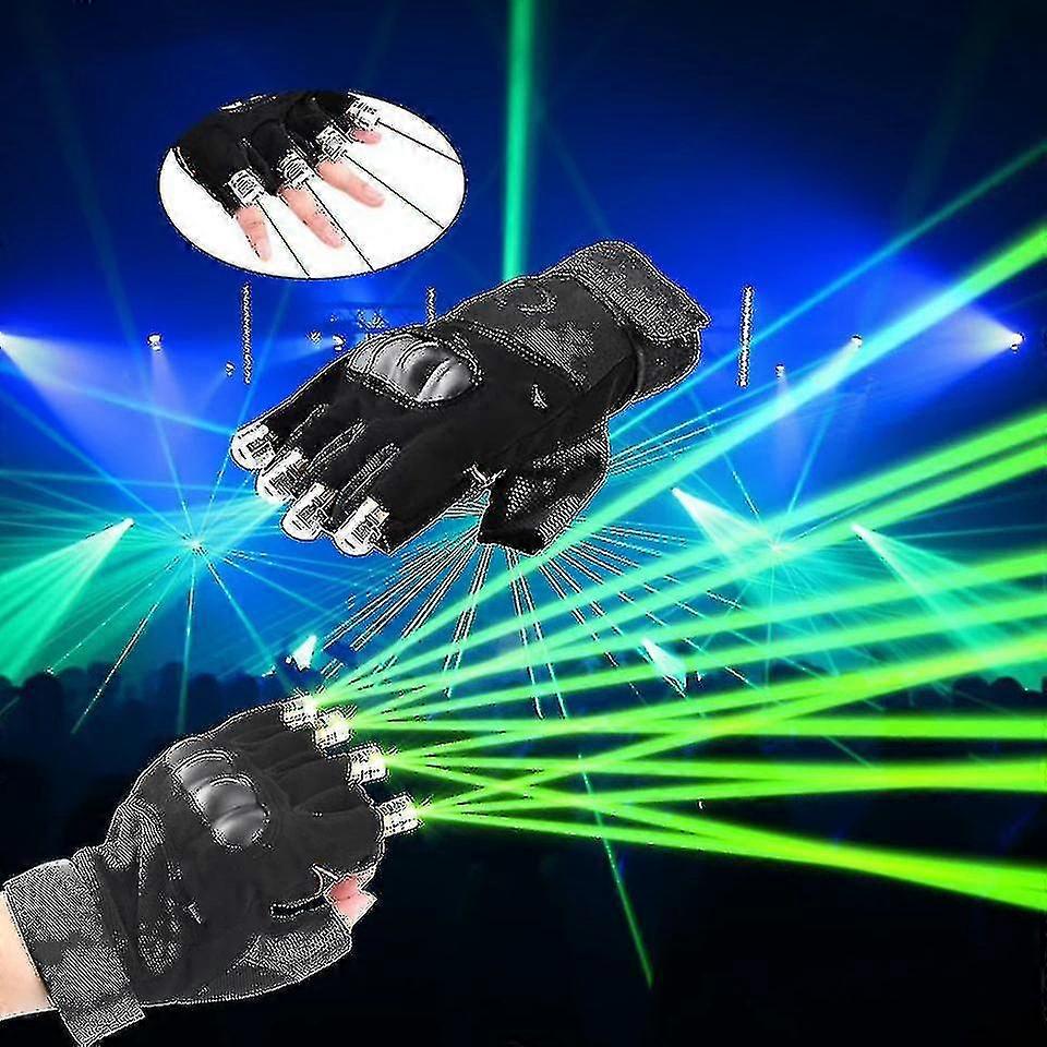 Rgb Laser Gloves Multi-line 4 Heads Disco Laser Dj Beam Stage Light For ...