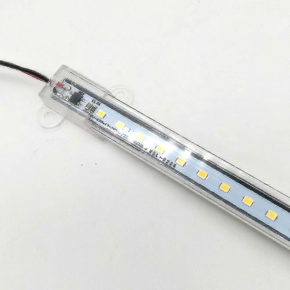 70cm Waterproof Ip65 12w 72x 2835 Rigid Led Light Bars Transparent Pc ...