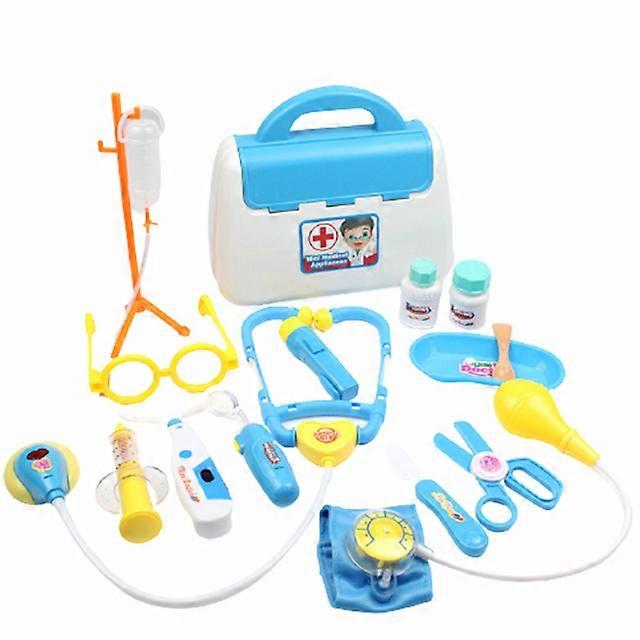 15PCS Kids Doctor Toys Set Mini Simulation Family Doctor Medical ...
