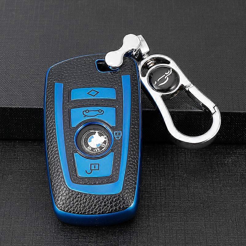 For BMW Keychain with Leather Keychain, Advanced Soft TPU Surface ...