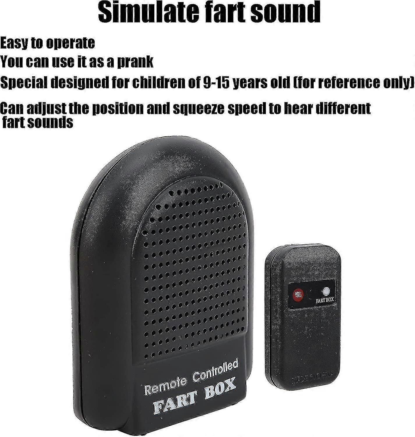 Electronic Remote Control Fart Box, Children Toy Joke Prank Novelties ...
