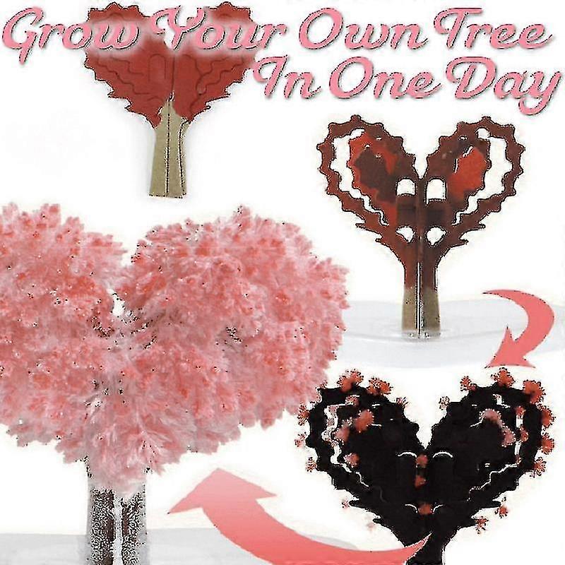 Magic Growing Tree Paper Sakura Crystal Trees Desktop Cherry Blossom ...