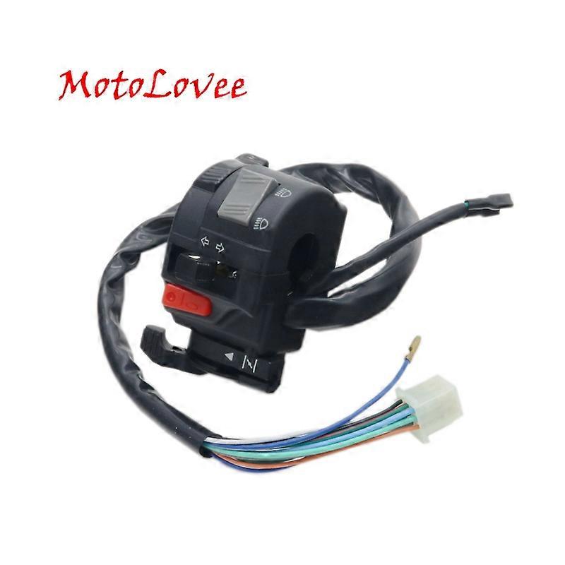 22mm Motorcycle Switches Horn Button Turn Signal Electric Fog Lamp Light Motorcross Start ...