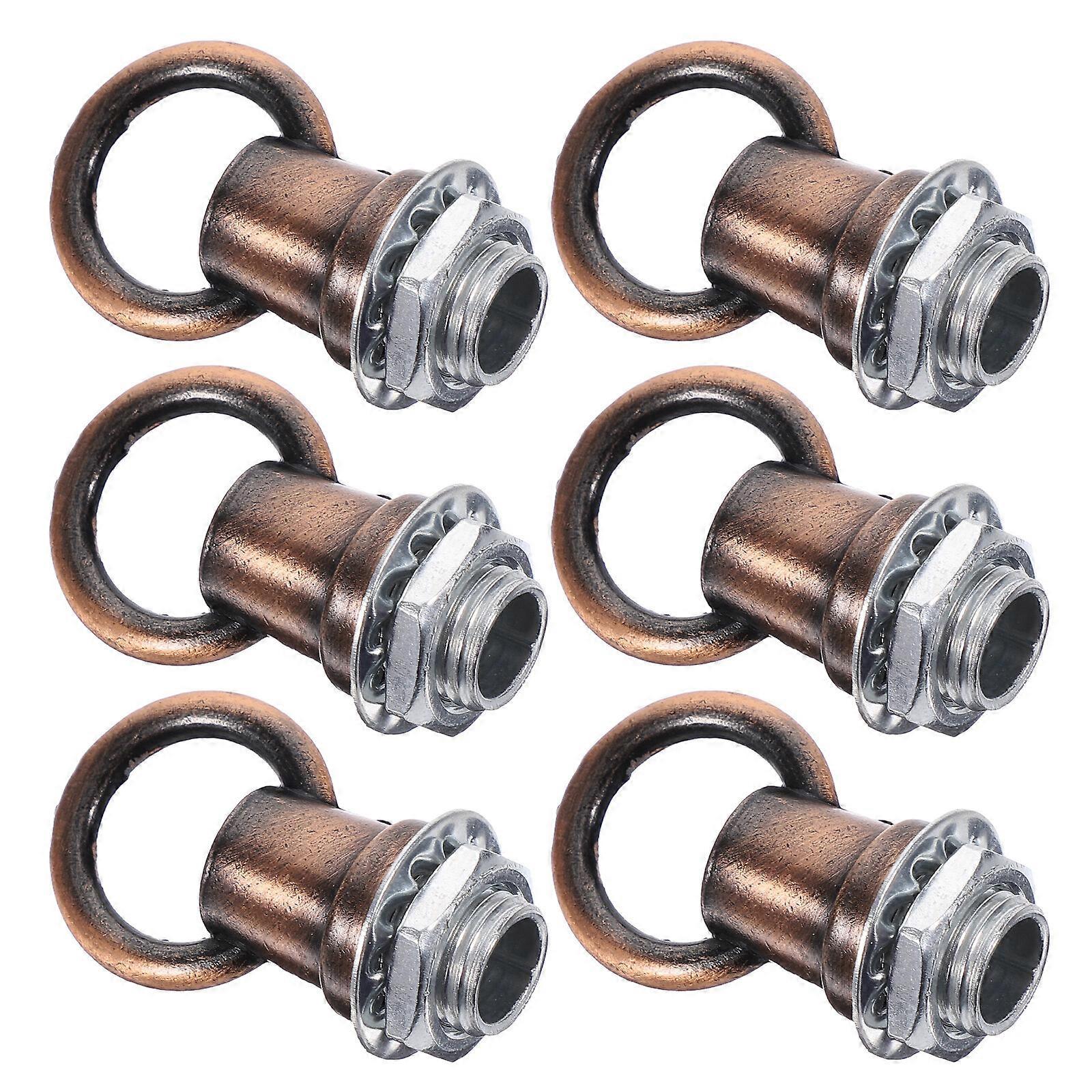 6pcs Lamp Hooks Loop Rings Lifting Eye Nut Hook Rings Chandelier ...