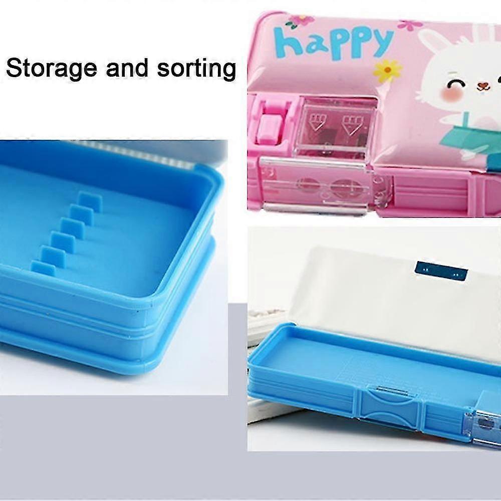 Pencil Box For Girls. Compartments Unique Stationery Set W/z Pop Out ...
