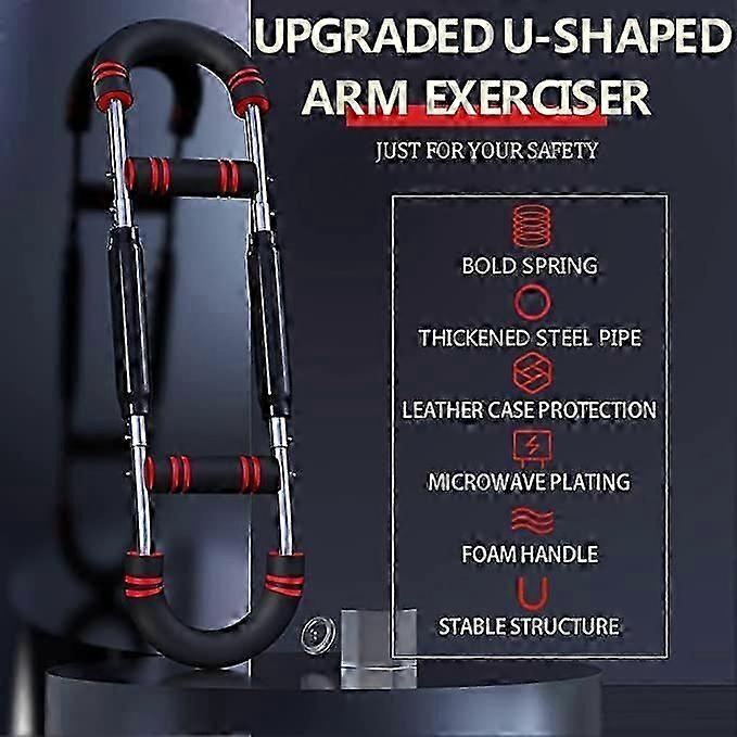 U Shape Twister Arm Exerciser, Home Chest Expander, Biceps, Triceps ...