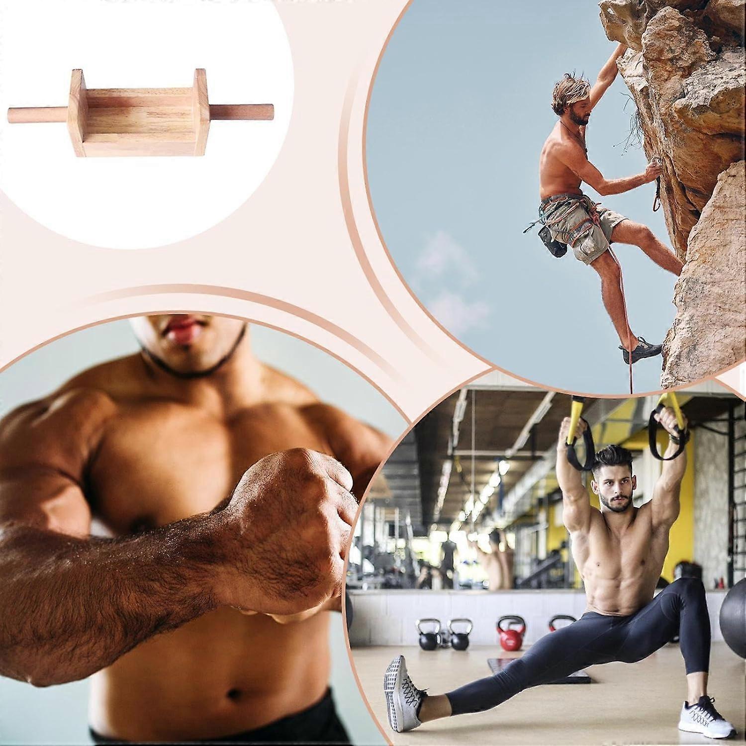 Hangboard, Climbing with Finger Plates Bouldering Grip Board Forearm ...