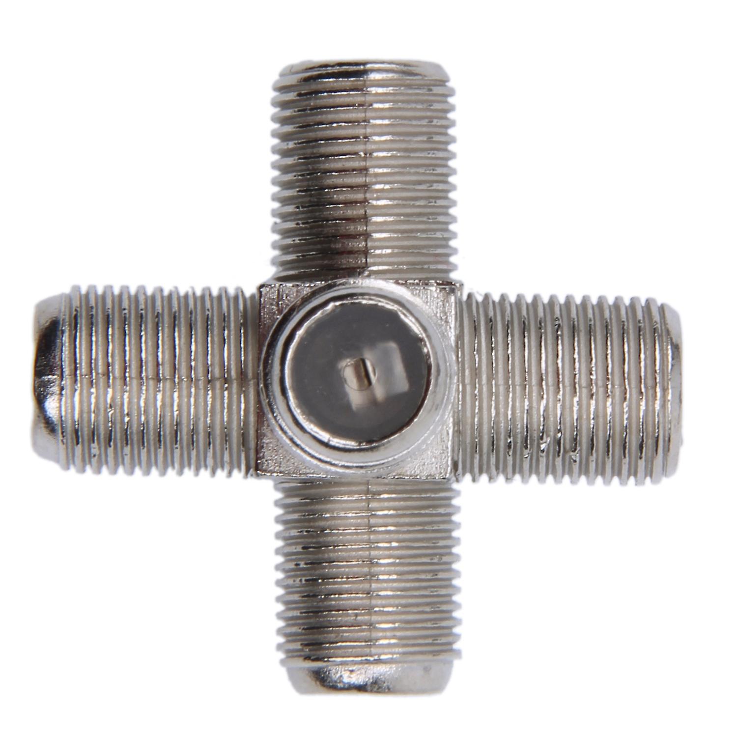 10-Pack 3-way F-Type Cable Splitter Combiner Female to 3 Female for ...