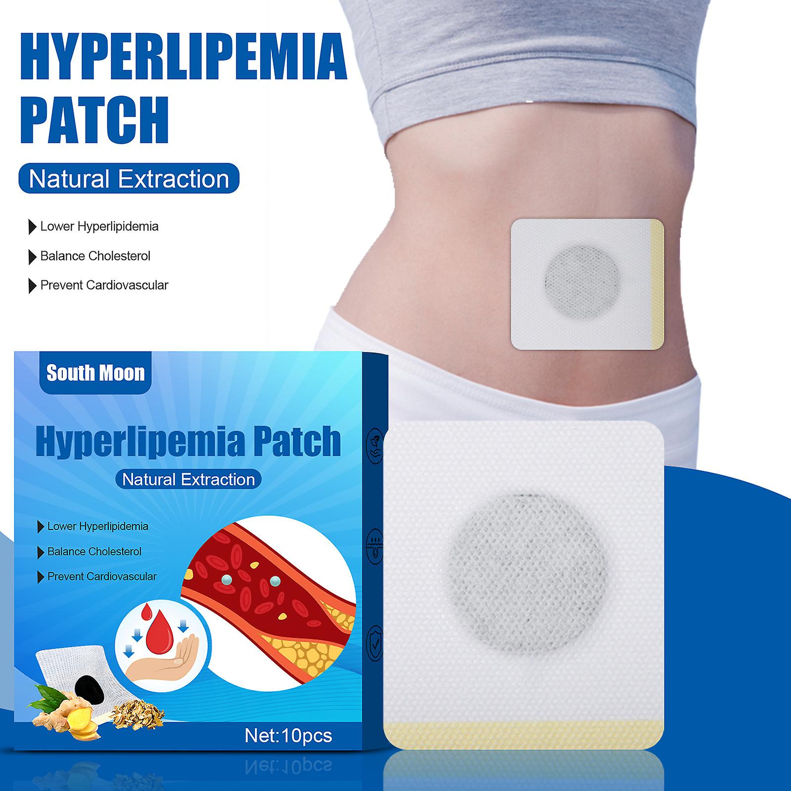 South Moon Lipid Leveling Health Care Patch Lower Blood Lipid And Blood ...