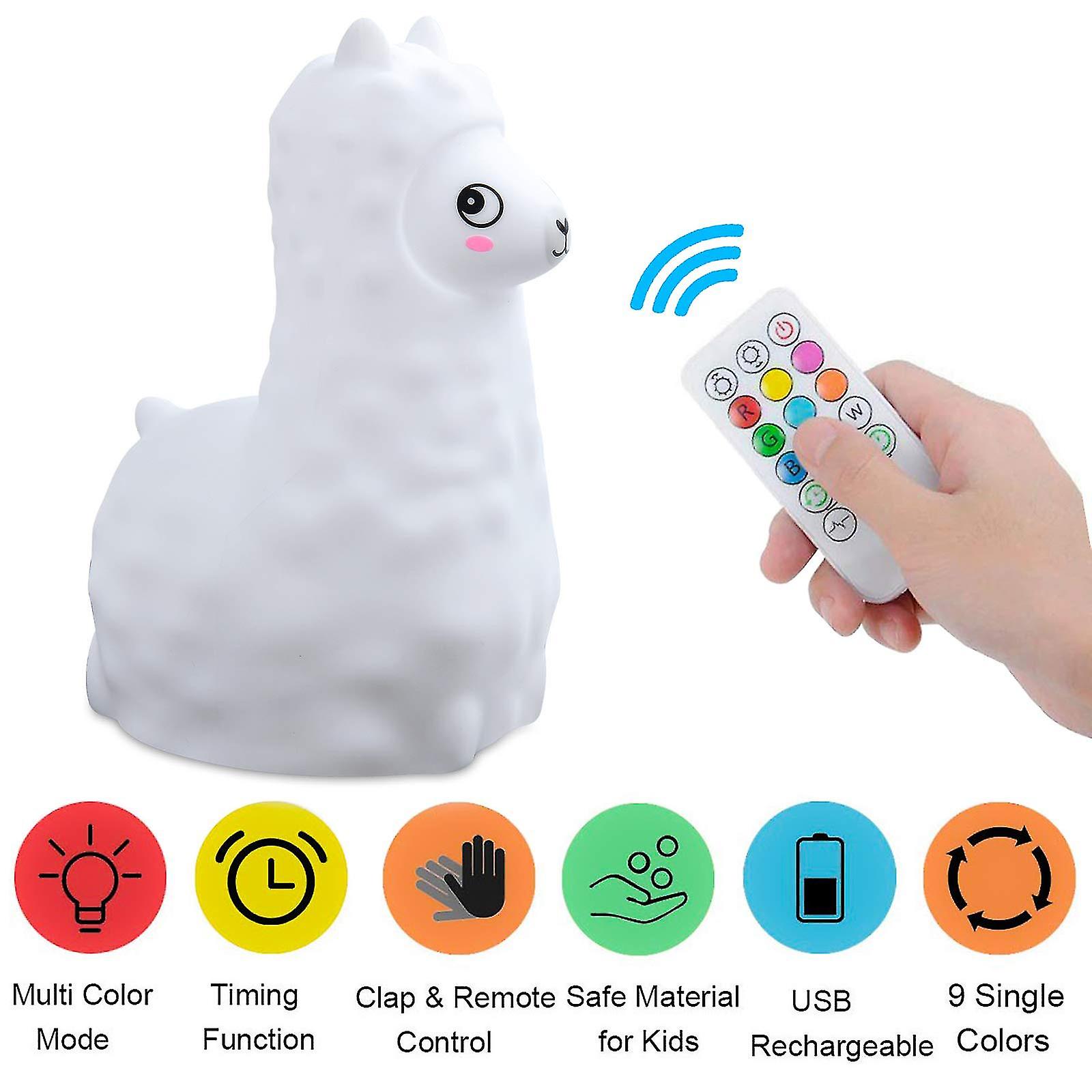 Soft Night Light For Kids, Silicone Bedside Lamp, Baby Breastfeeding ...