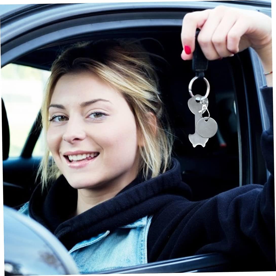 Shopping Trolley Releaser, Removable Shopping Trolley Token Key Fob ...