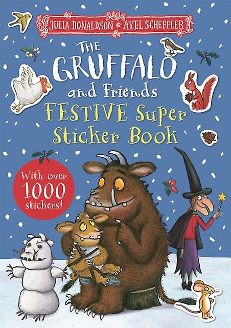 The Gruffalo And Friends Festive Super Sticker Book | Fruugo UK