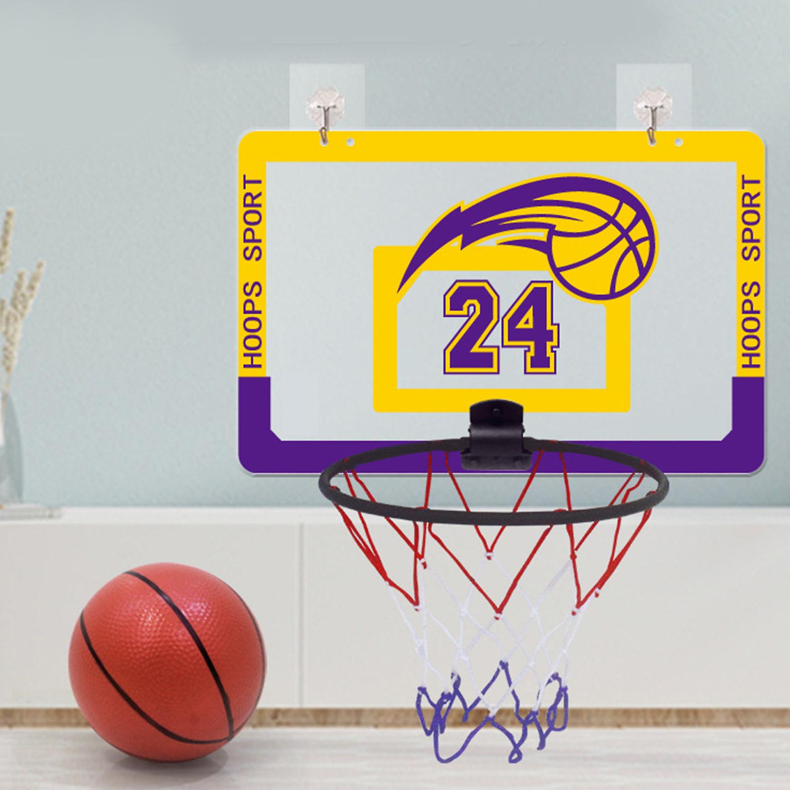 Wall Mounted Basketball Hoop Number 7 Basketball Hoop Kit for Indoor ...