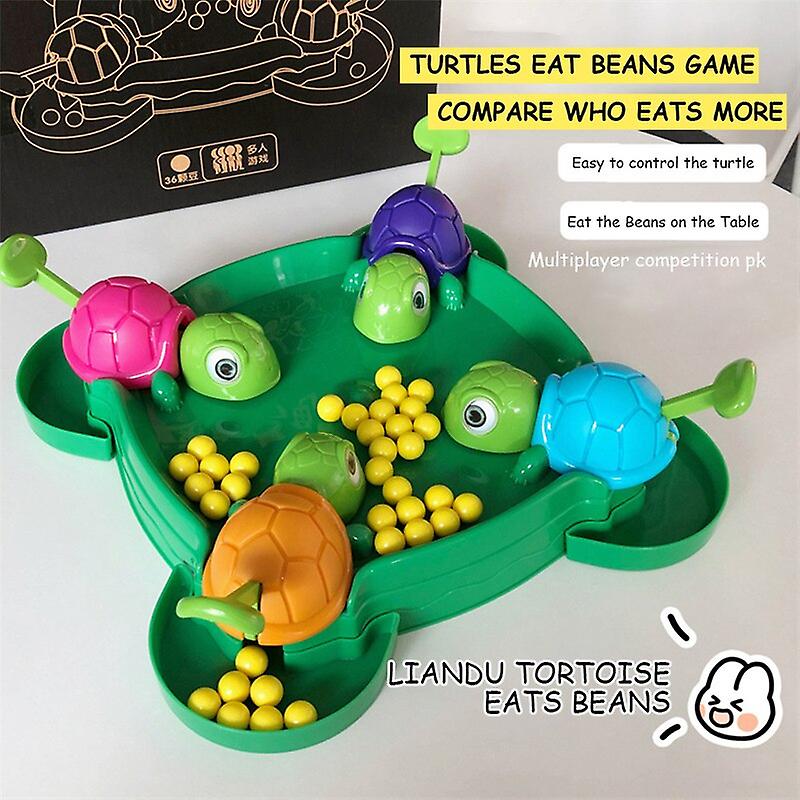 Fun Hungry Turtle Games Parent-child Interaction Turtle Swallowing Ball Game Educational Toys ...