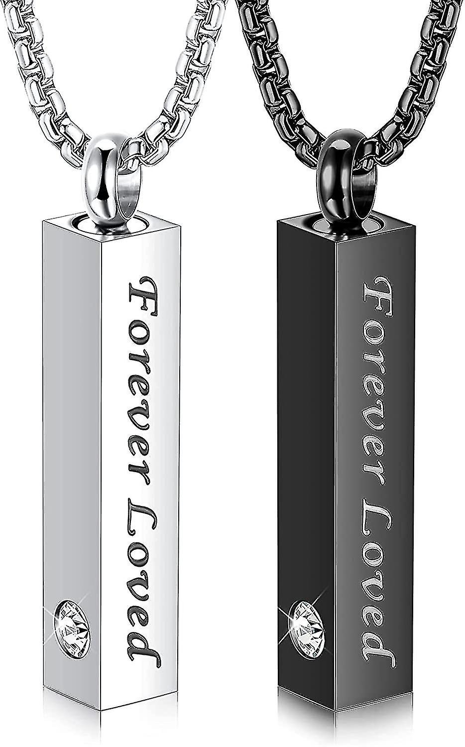 Urn Necklace For Ashes Mens Chain Necklace Urn Pendants For Ashes ...