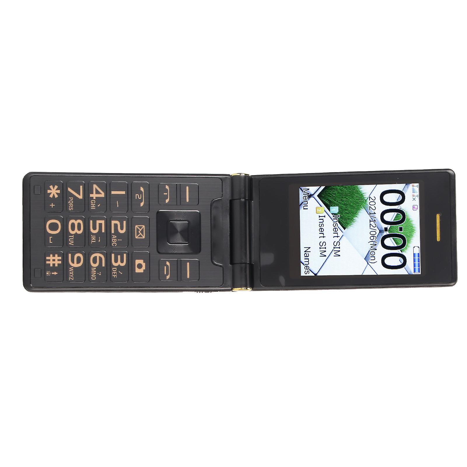 3.0in Flip Phone for Seniors Large Buttons Fonts Flip Mobile Phone HD ...
