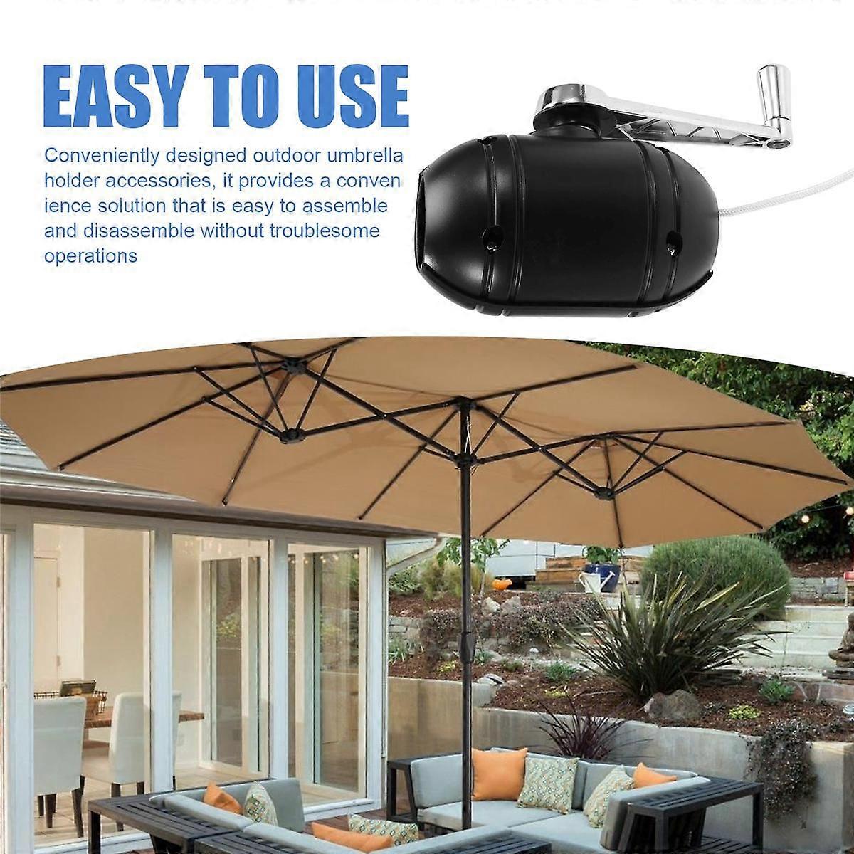Cantilever Umbrella Parts, Patio Umbrella Holder Rocking Handle ...