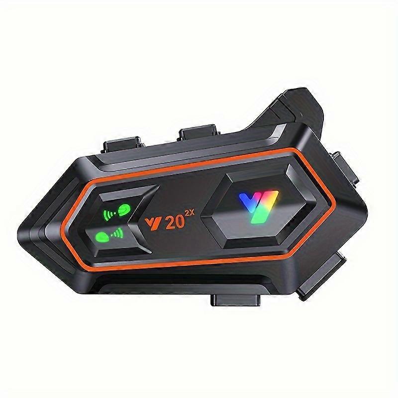Y20-2X Motor Helmet Intercom Headset Wireless5.0 Motorcycle Helmet ...