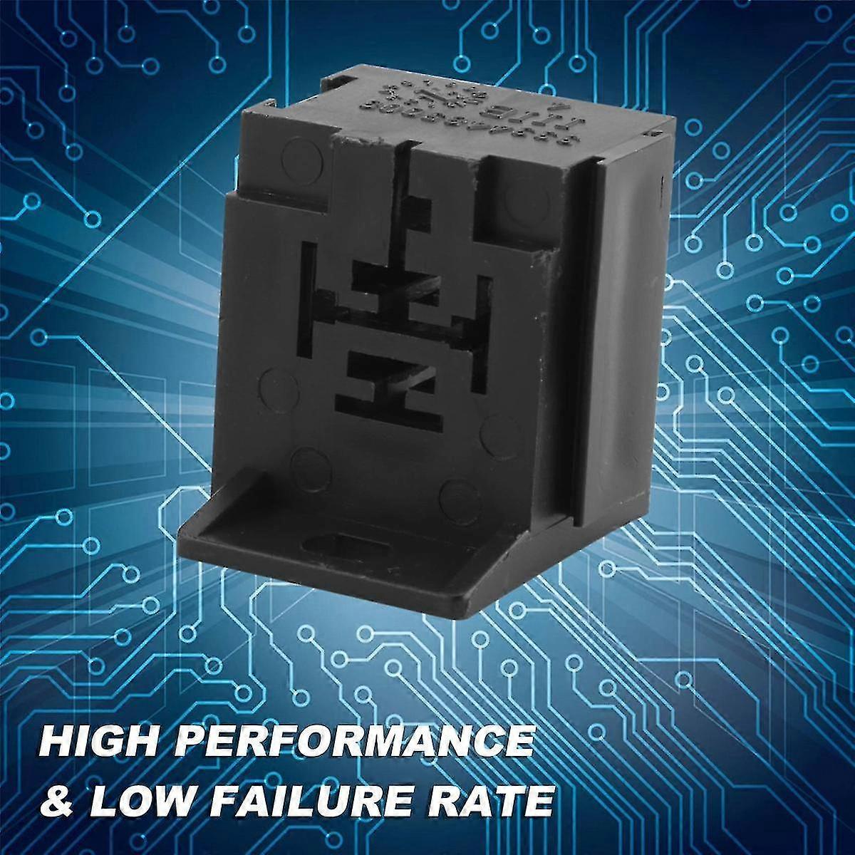 Car Auto 30A-80A Relay Bracket Terminal Case Holder Relay Base Holder 5 ...