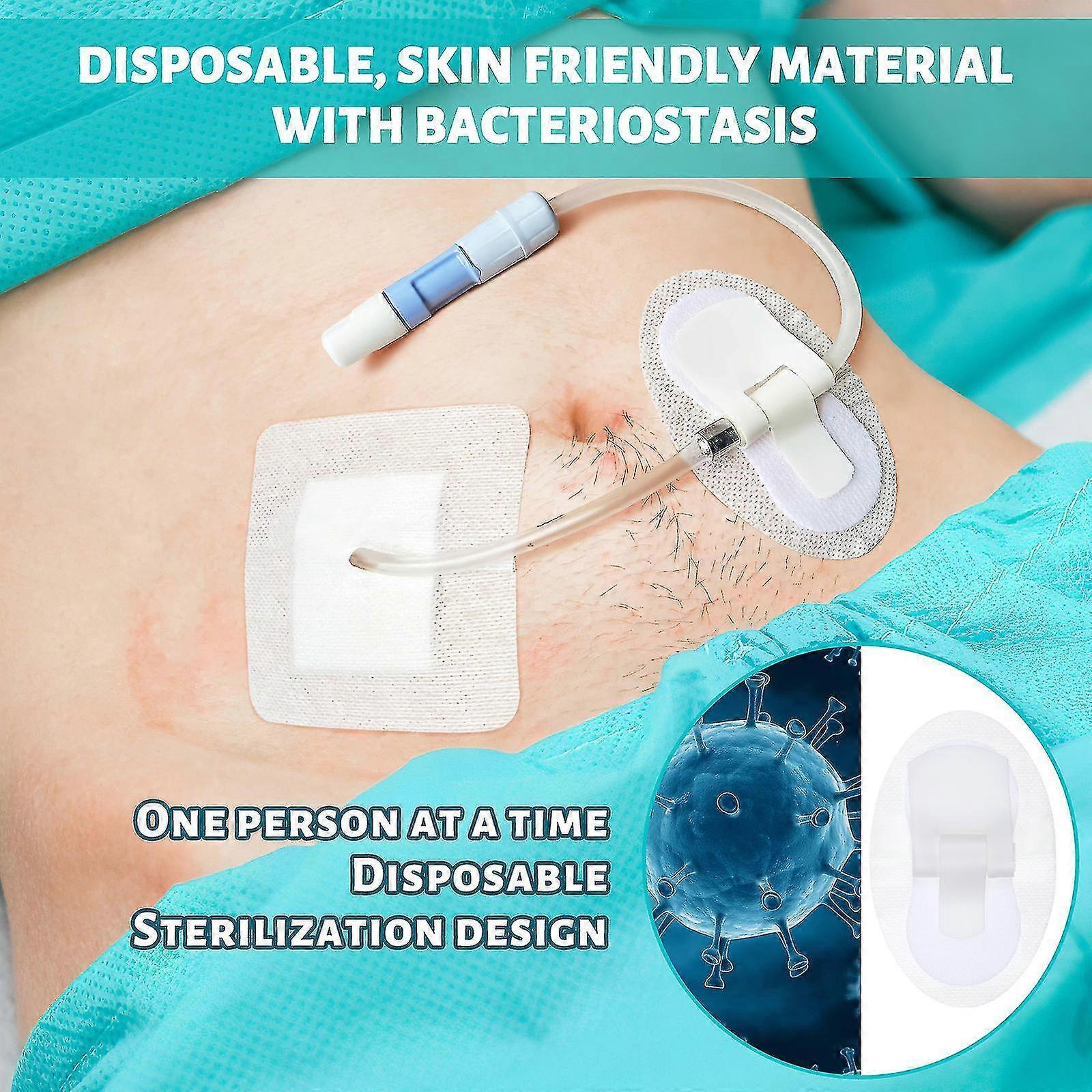 10 Pcs Catheter Leg Strap Legband Holder Sticker Stabilization Device ...