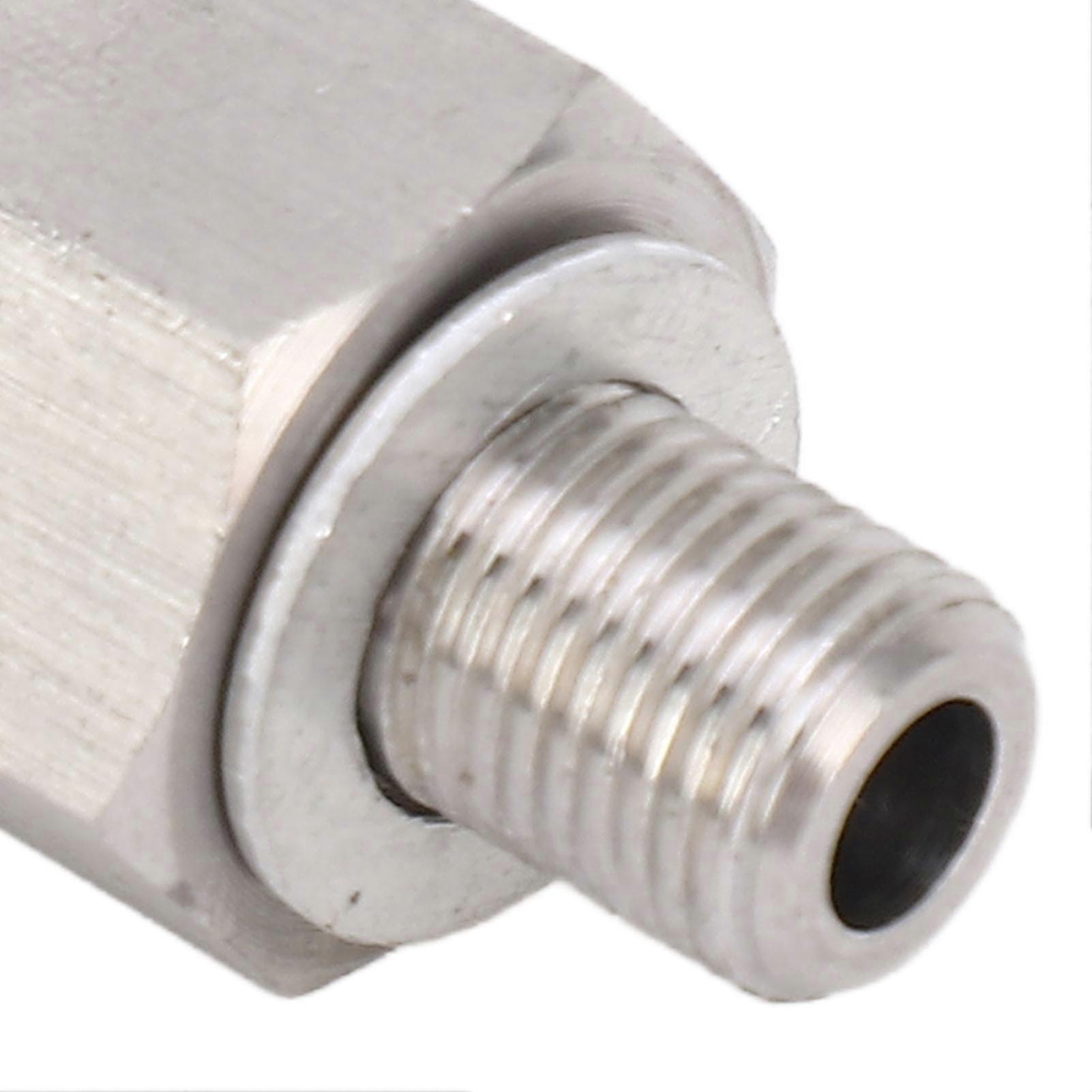 M10x1.0 Oil Pressure Sensor Tee to M10 Adapter Turbo Supply Feed Line ...