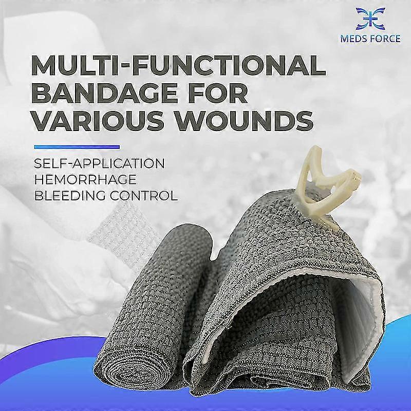 First Aid Hemostatic Bandage - Outdoor Israeli Emergency Bandage ...