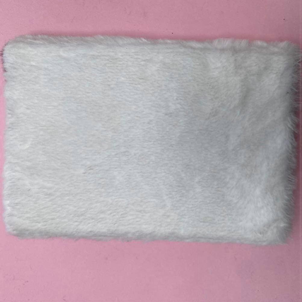 Plush Notebook, Faux Fur Notebook For Kids, Panda Pattern Diary Journal ...