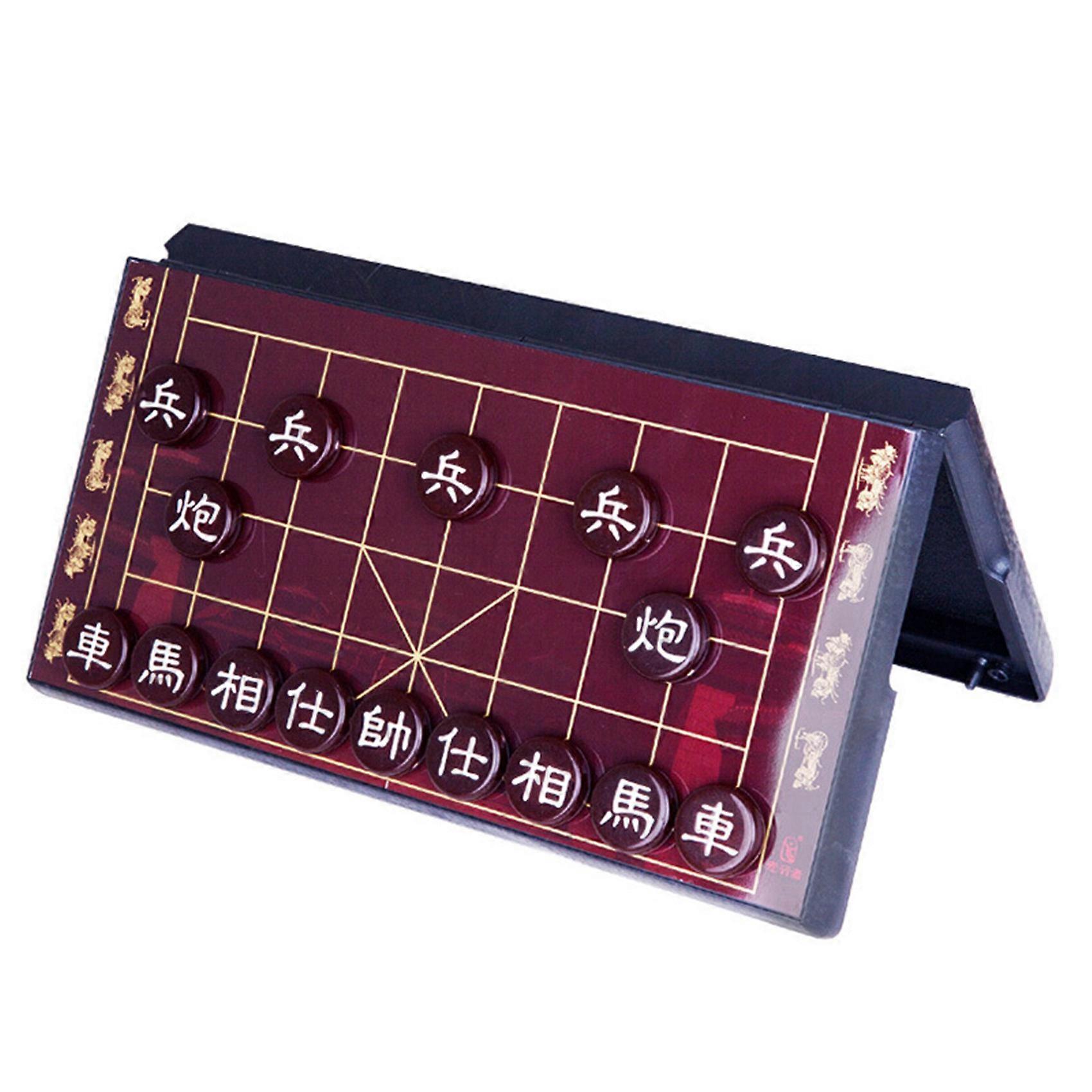 Portable Chinese Chess (Xiangqi) Magnetic Travel Board Game Set ...