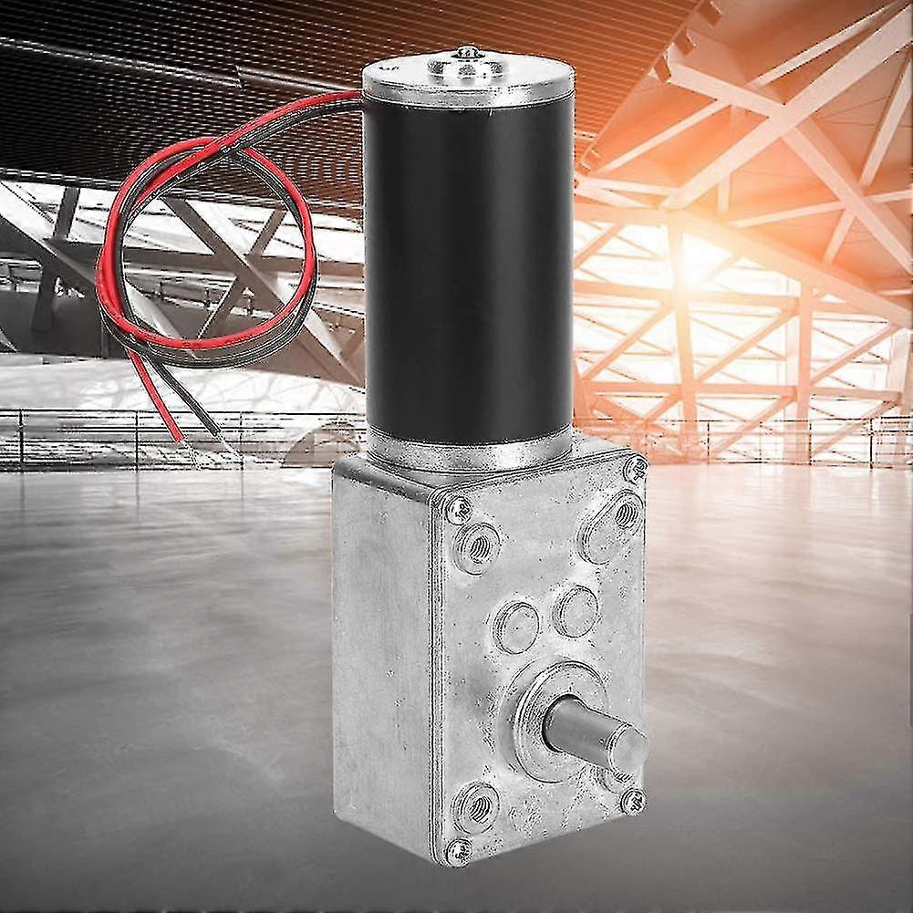 Dc 12v Gear Motor High Torsion Speed Reduce Electric Gearbox Motor ...